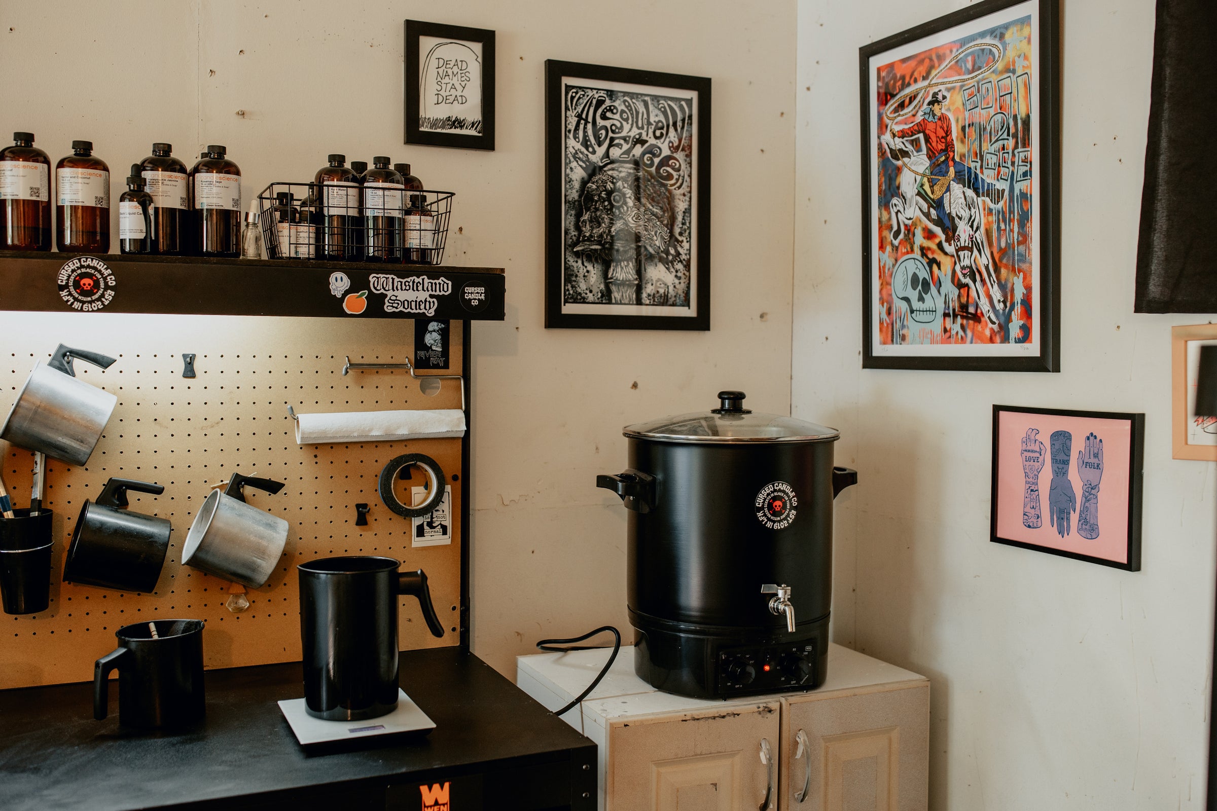 Black Candles & Unique Gifts with Spooky Vibes | Cursed Candle Co