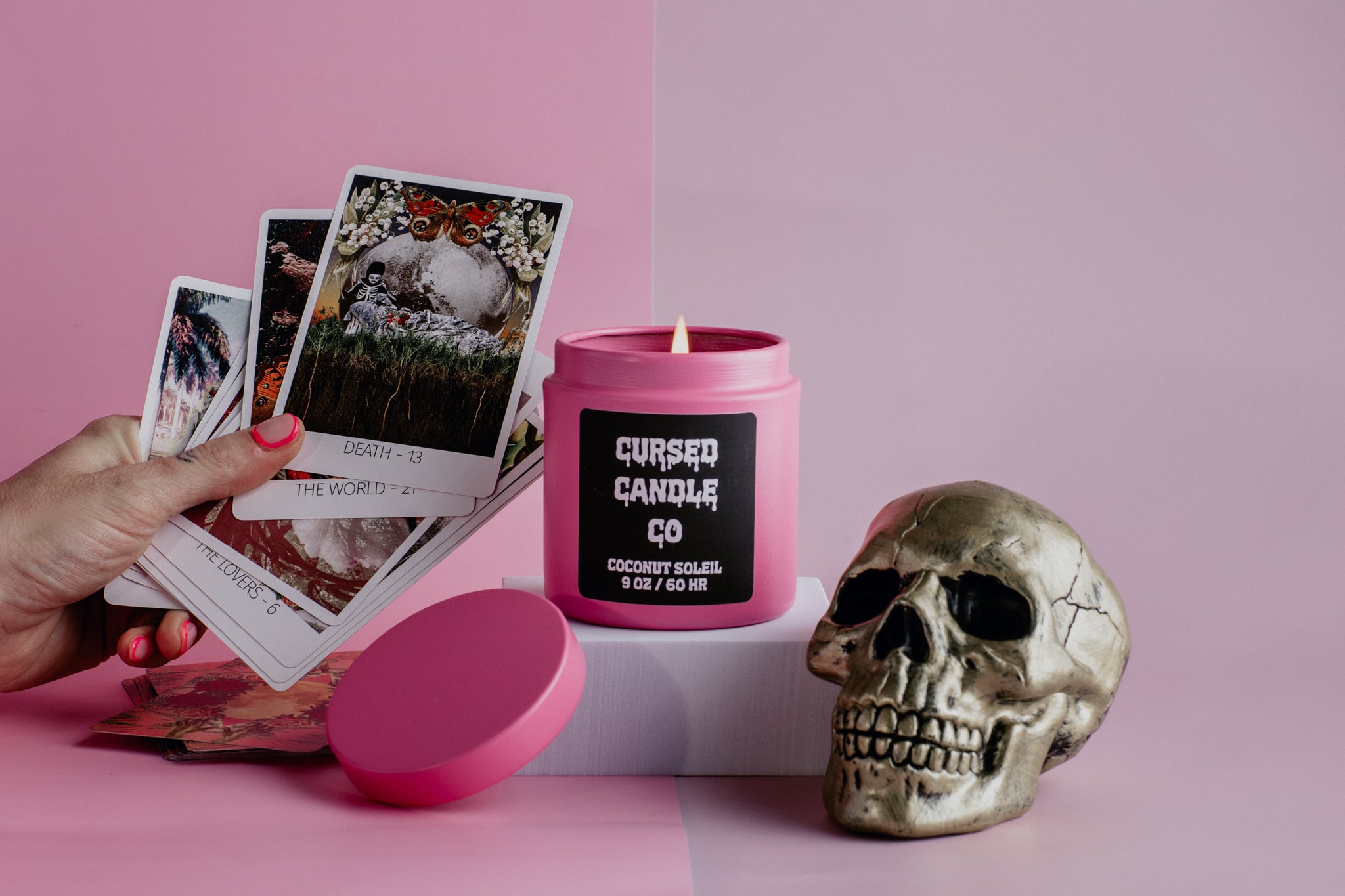 Black Candles & Unique Gifts with Spooky Vibes | Cursed Candle Co