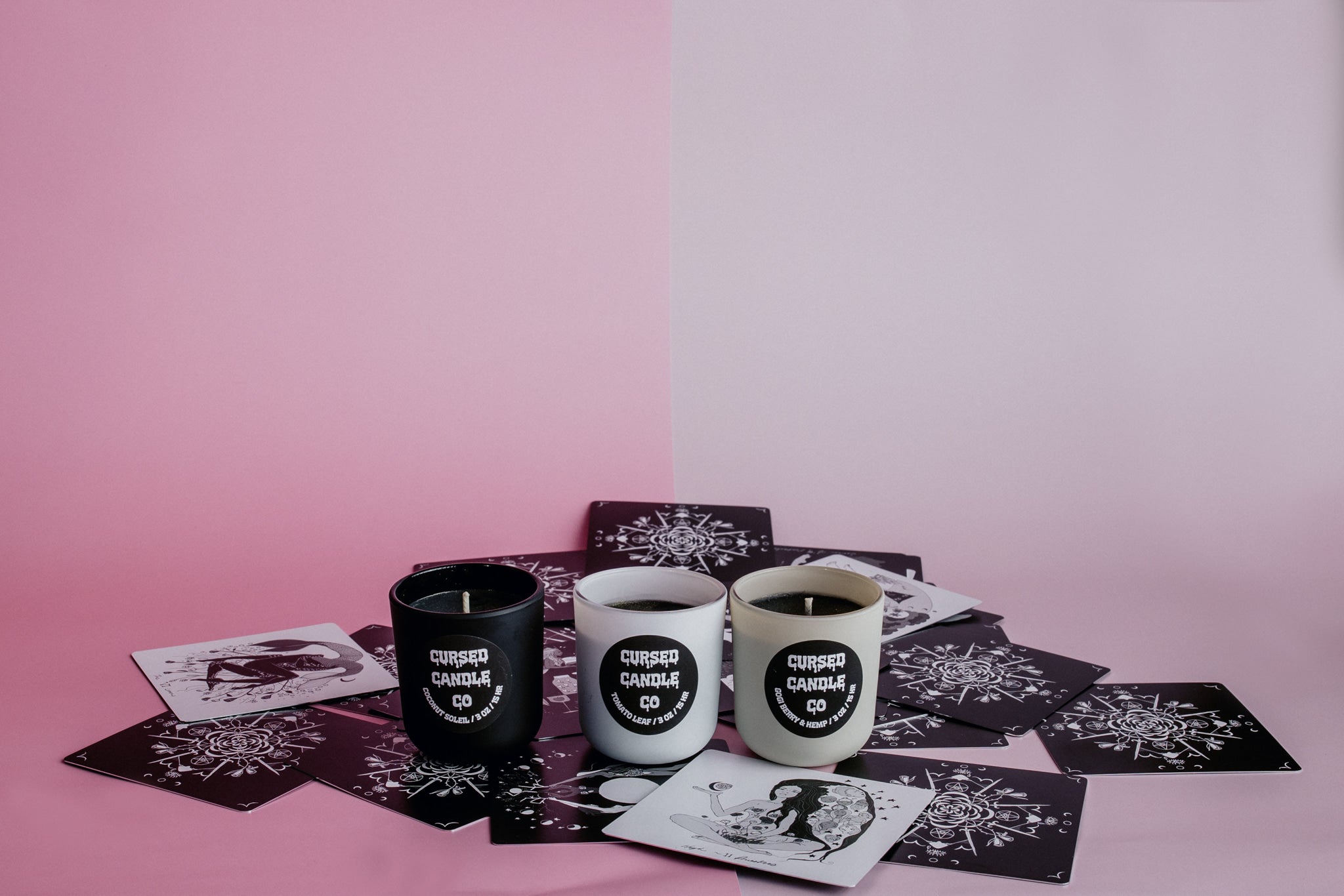 Black Candles & Unique Gifts with Spooky Vibes | Cursed Candle Co